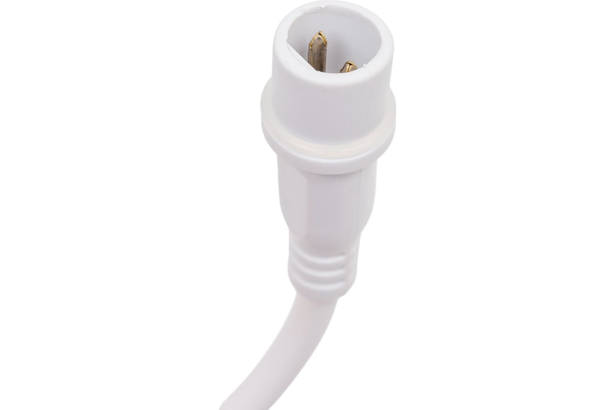 Коннектор TEAMPROF папа-мама, 2 pin, белый TPF-MF2-60/2-W - выгодная ...