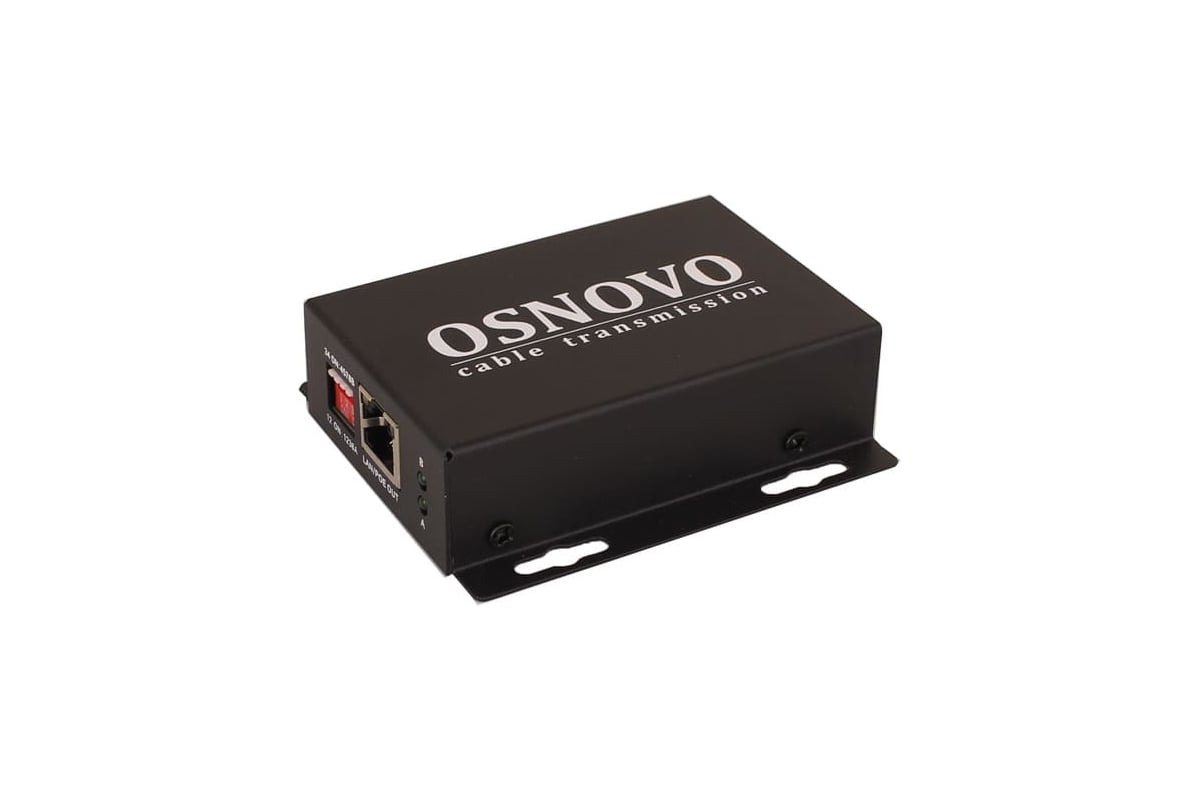 PoE удлинитель OSNOVO E-PoE/1A 10M/100M Fast Ethernet на 400м (до 30W). sct1257 - выгодная цена ...