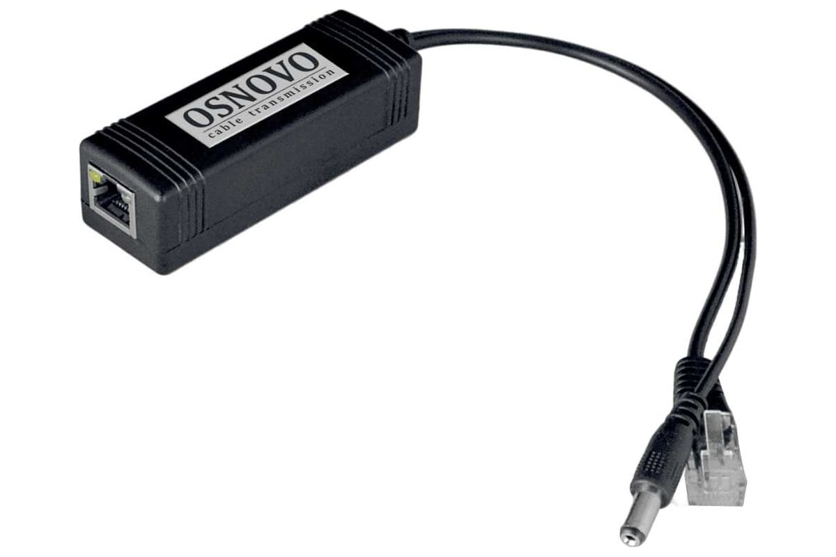 PoE-сплиттер OSNOVO PoE Splitter/2 Fast Ethernet sct1103 - выгодная ...