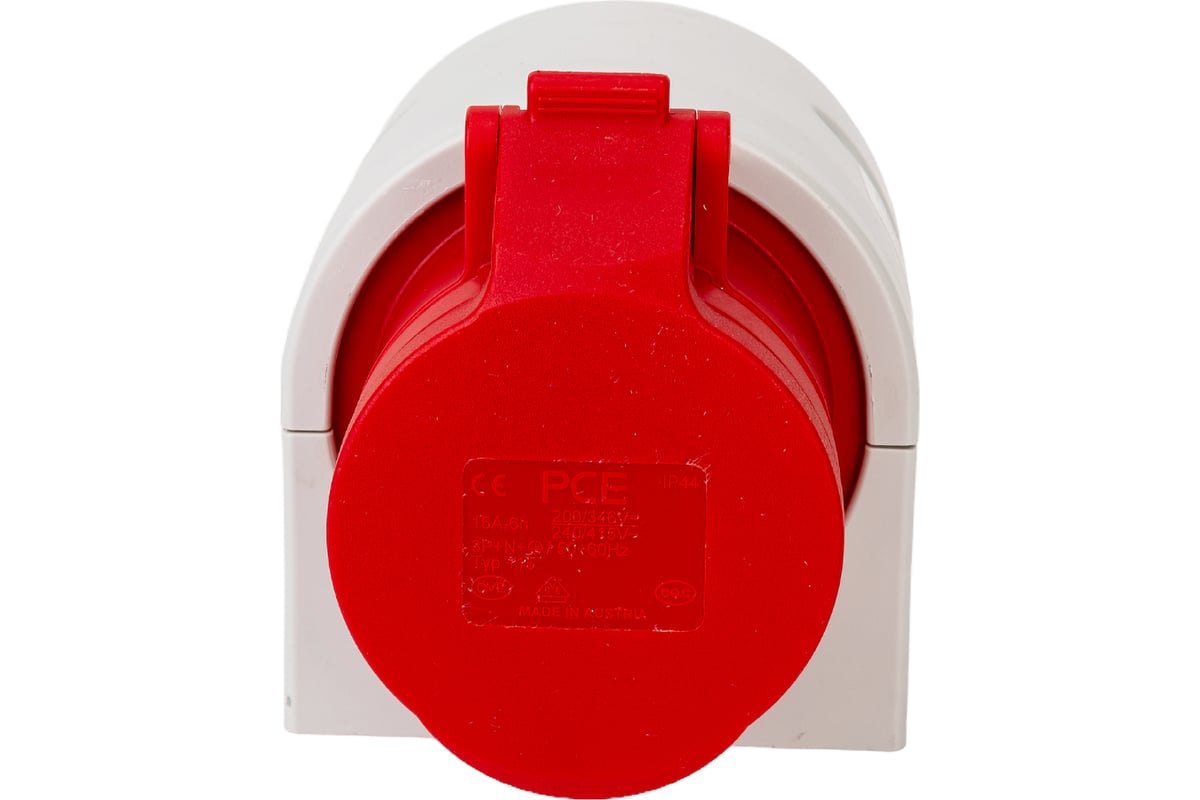Настенная розетка PCE 16А 380V 3P+N+E IP44 115-6 - выгодная цена ...
