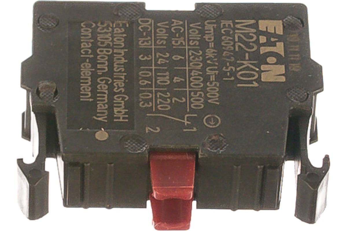 Контактный элемент EATON M22-K01 216378 - выгодная цена, отзывы ...