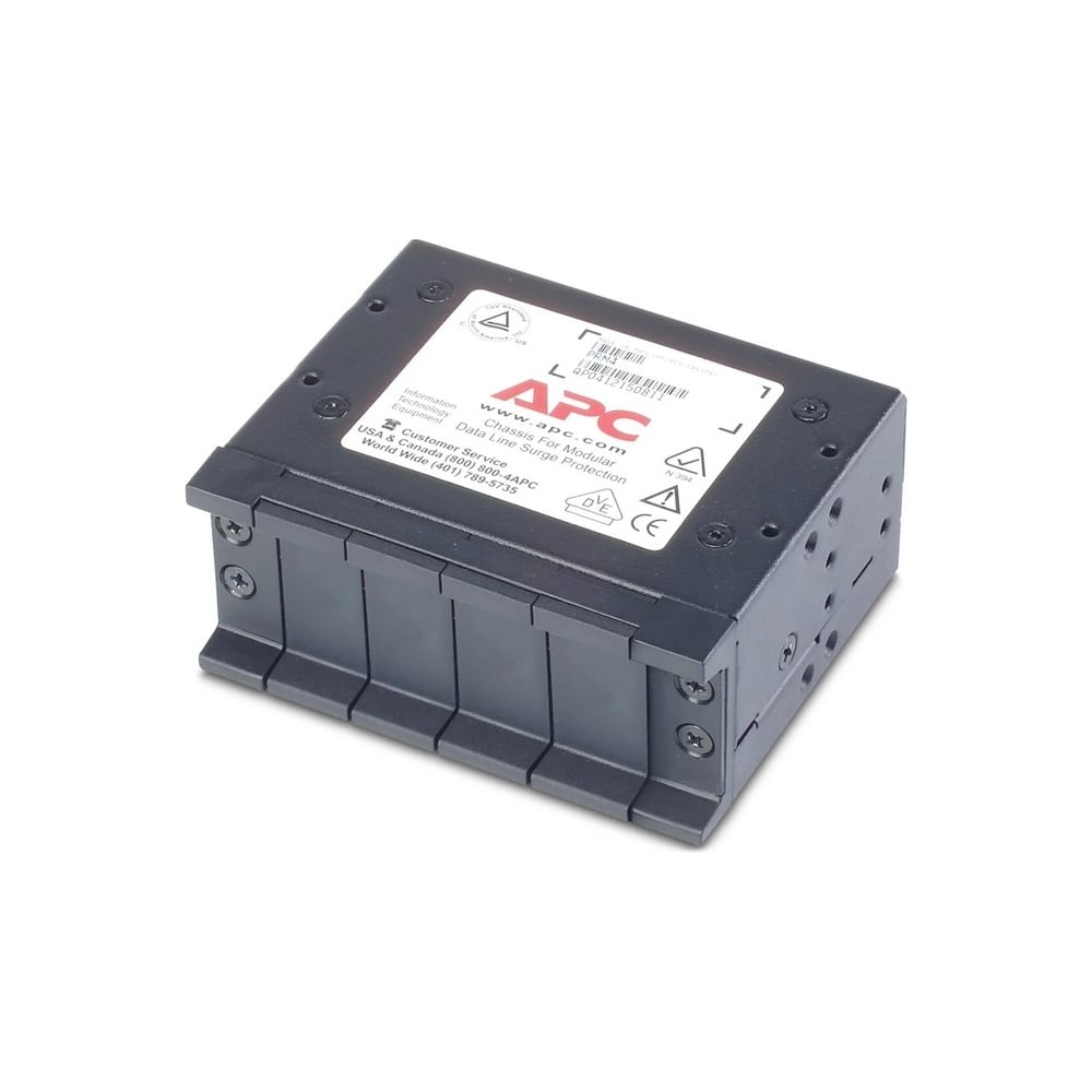 Элемент шкафа APC CHASSIS, 1U, 4 CHANNELS, FOR REPLACEABLE DATA LINE ...