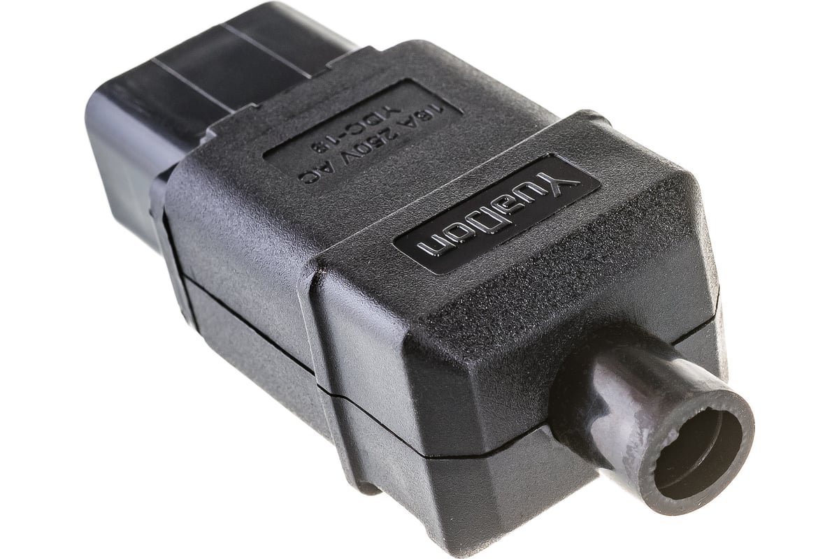 Электрическая кабельная вилка LANMASTER IEC 60320, C19, 16A 250V ...