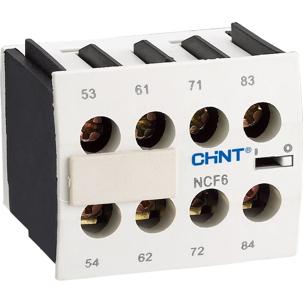 Приставка дополнительные контакты CHINT NCF6-31 к контактору NC6 (R ...