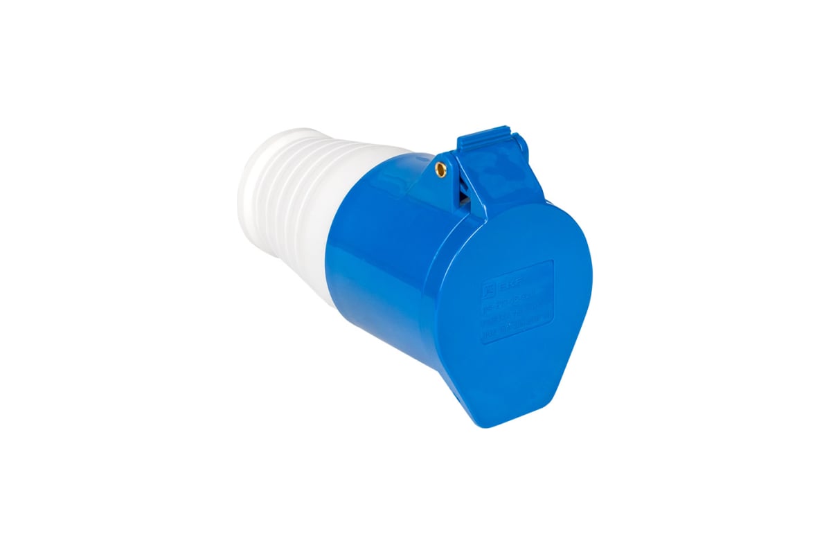 Розетка переносная EKF 213 2Р+РЕ 16А 220В IP44 PROXIMA ps-213-16-220 ...