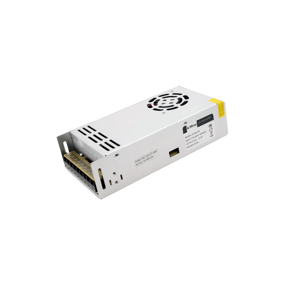 Блок питания SWG S-300-24 сетка, 300 W, 24V 00000000119 - выгодная цена ...