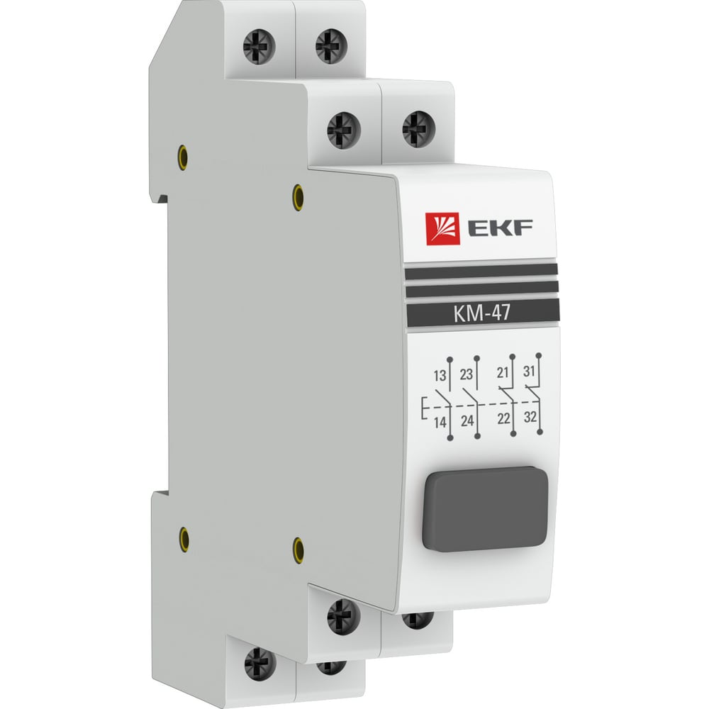 Кнопка EKF, модульная, КМ-47, PROxima, SQ mdb-47-grey-pro - выгодная цена, отзывы ...