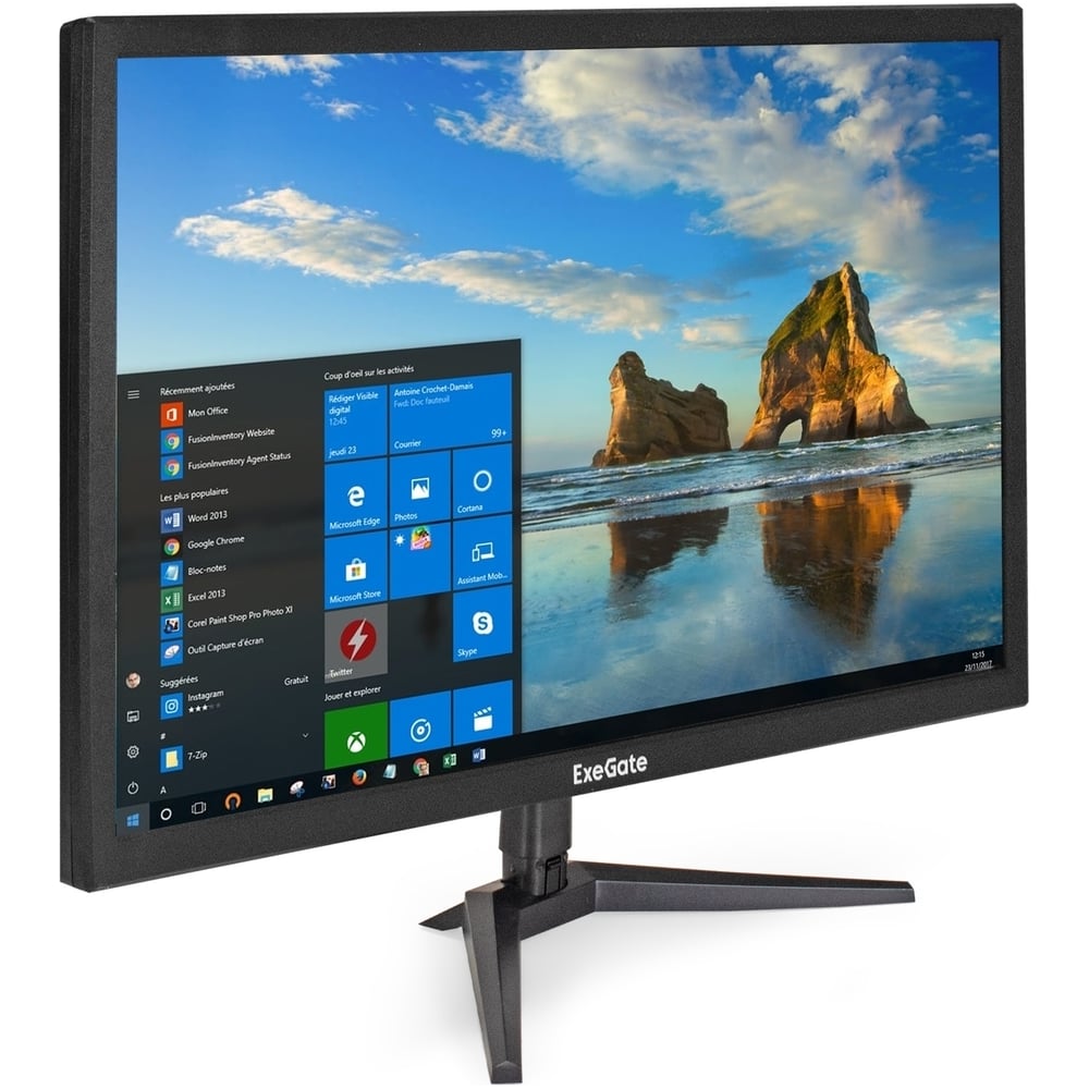 Монитор ExeGate EB2400 23.8, TN LED Grade A+, FHD, 1920x1080@60Гц, 16:9 ...