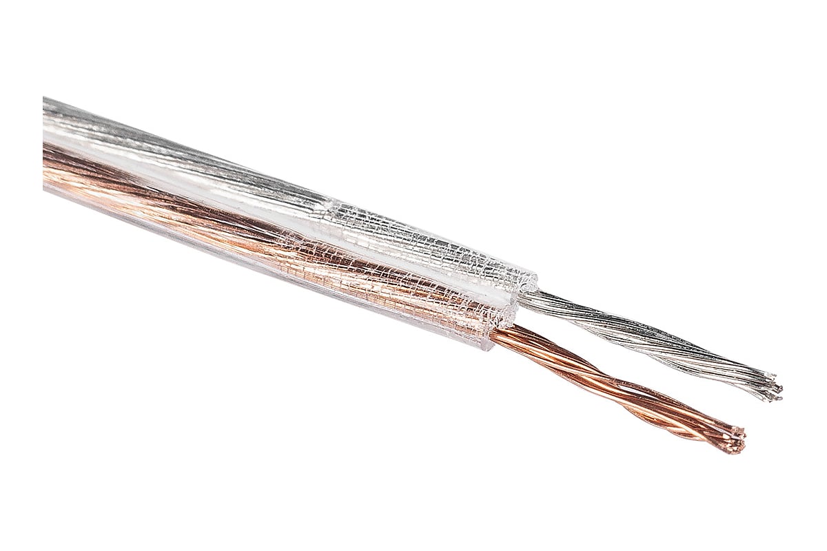Провод для неона MAKSILED прозрачный, 24AWG, d-0.51мм, 0.205мм кв, 10 м ...