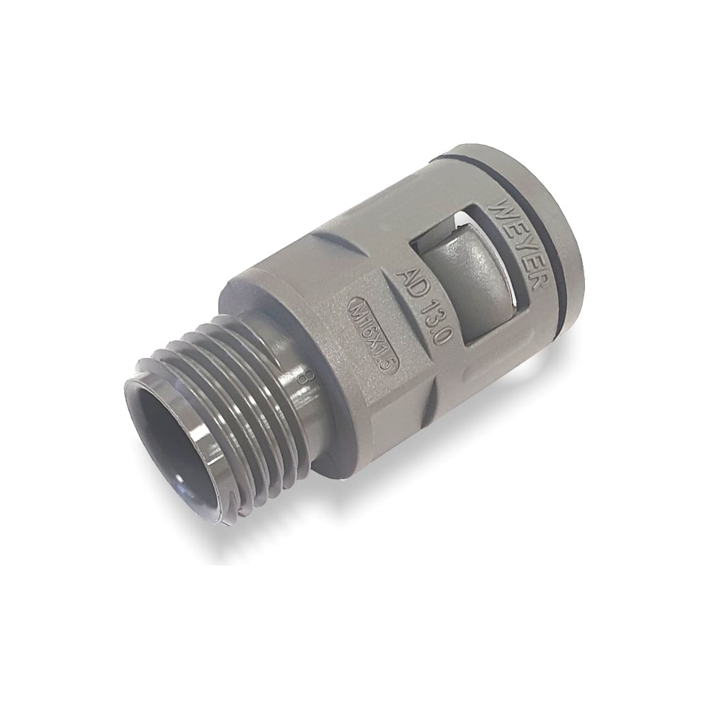 Муфта для гофрированных труб - коннектор прямой Weyer WQG-M12G/AD13.0 ...