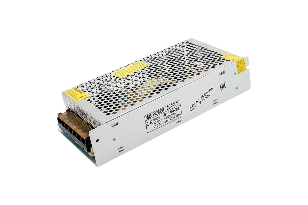 Блок питания SWG сетка, 150W, 24V, S-150-24 00000000108 - выгодная цена ...