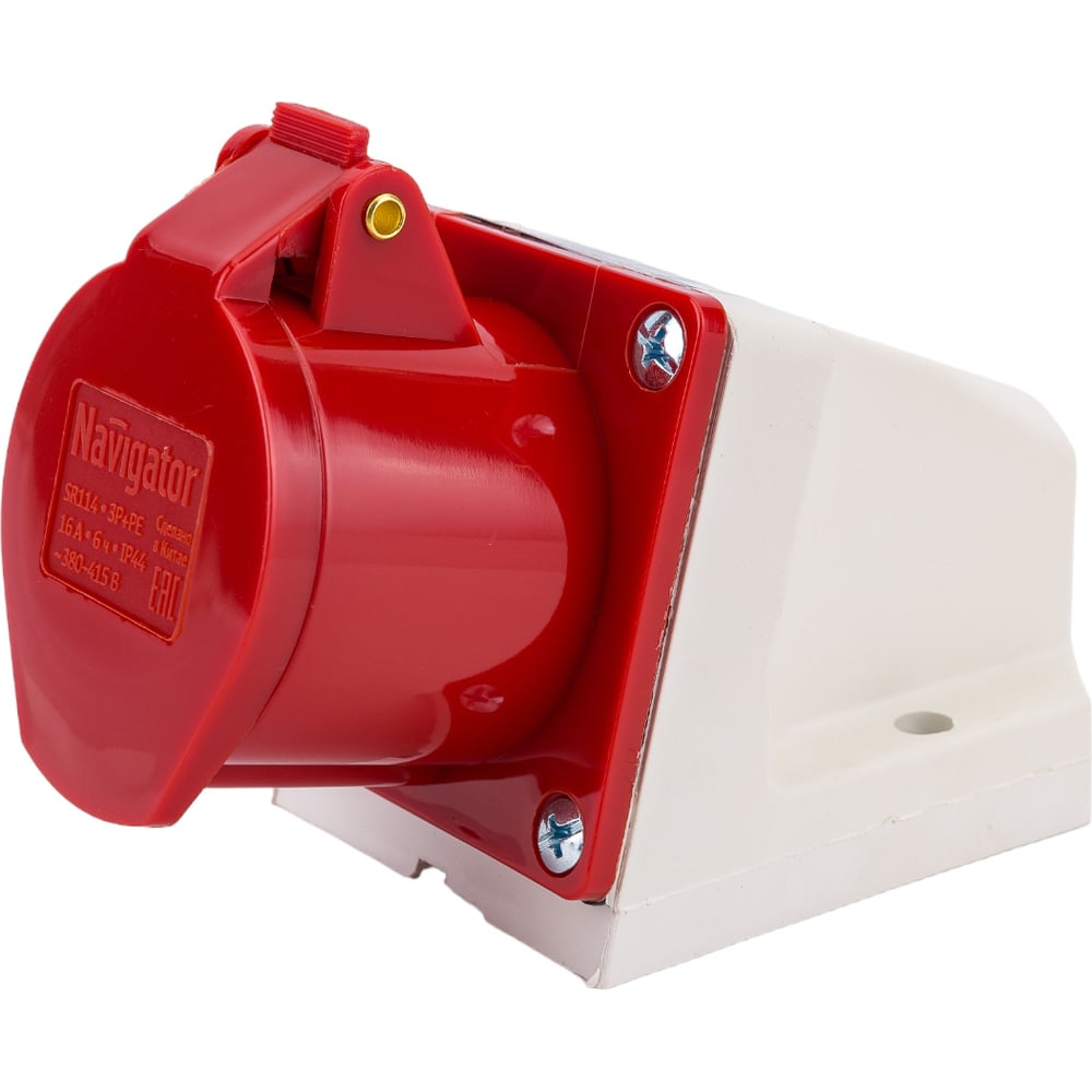 Розетка Navigator 14 295 NCA-SR114-16-380 стационарная наружная 16А 3P ...