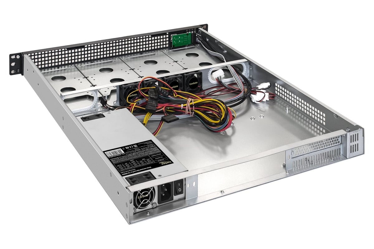 Серверный корпус ExeGate Pro 1U550-04 RM 19", высота 1U, глубина 550 ...