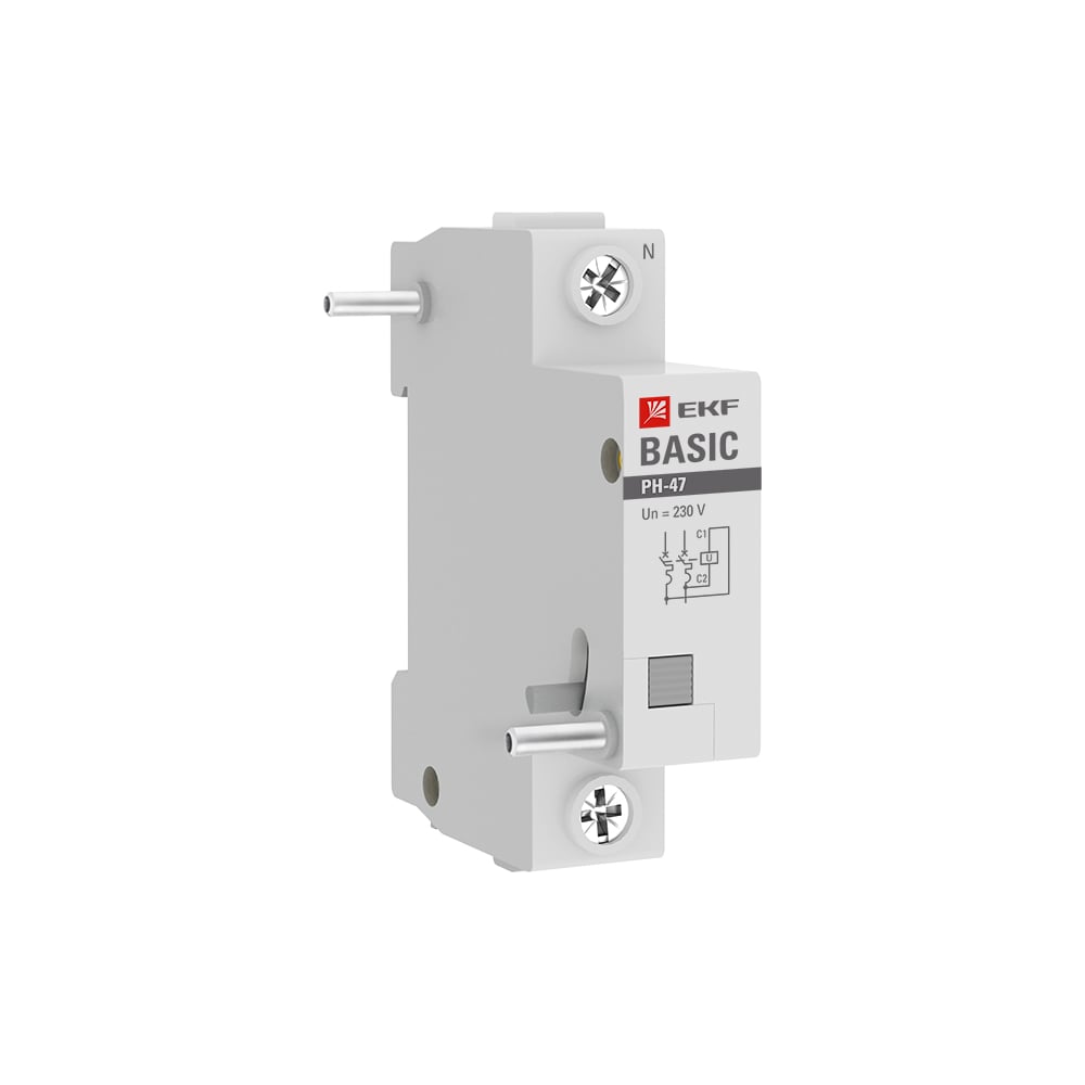 Независимый расцепитель EKF РН-47 Basic mdri-47-bas - выгодная цена, отзывы, характеристики ...