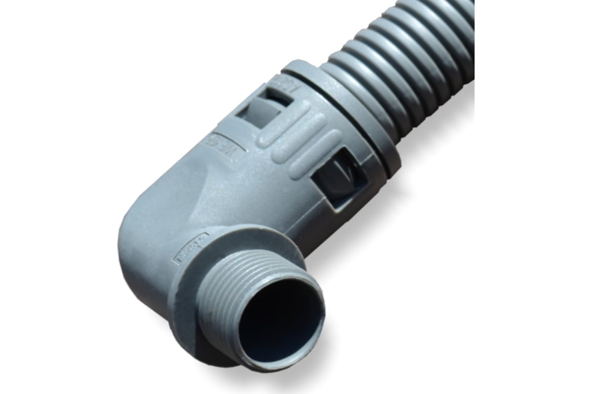 Муфта для гофрированных труб - коннектор угловой Weyer WQW-P07G/AD10.0 ...