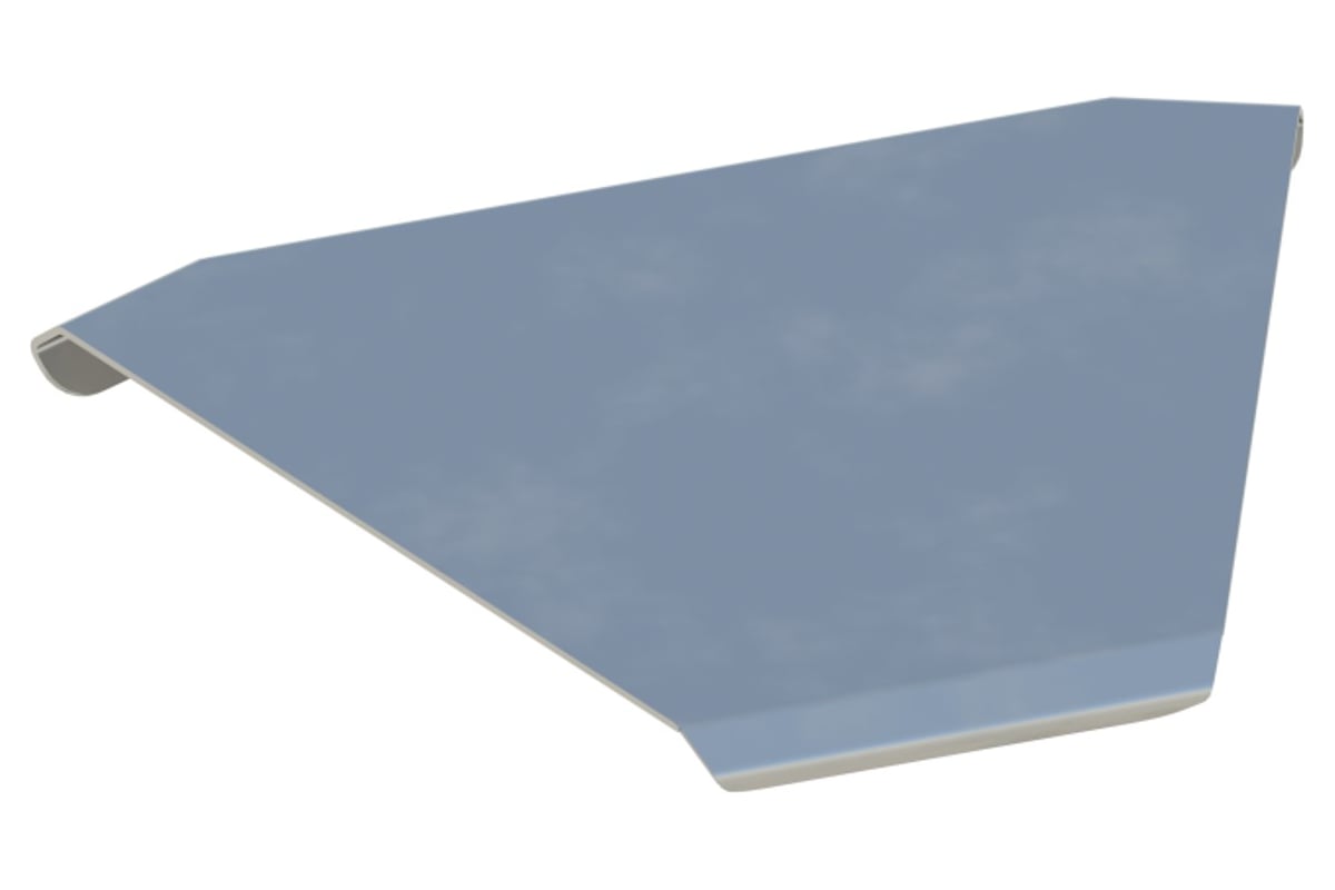 Крышка угла горизонтального 45 ООО "СТАЛЬНЫЕ СИСТЕМЫ" KUS-45G 60 (1,2мм) KU12T14 - выгодная цена ...