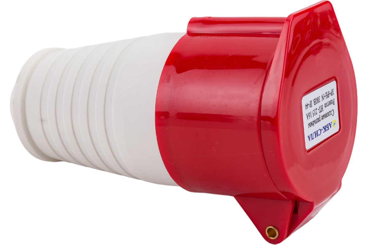 Переносная розетка АБК-СИЛА HT-215 16А 3Р+РЕ+N 380В IP-44 2721512 ...