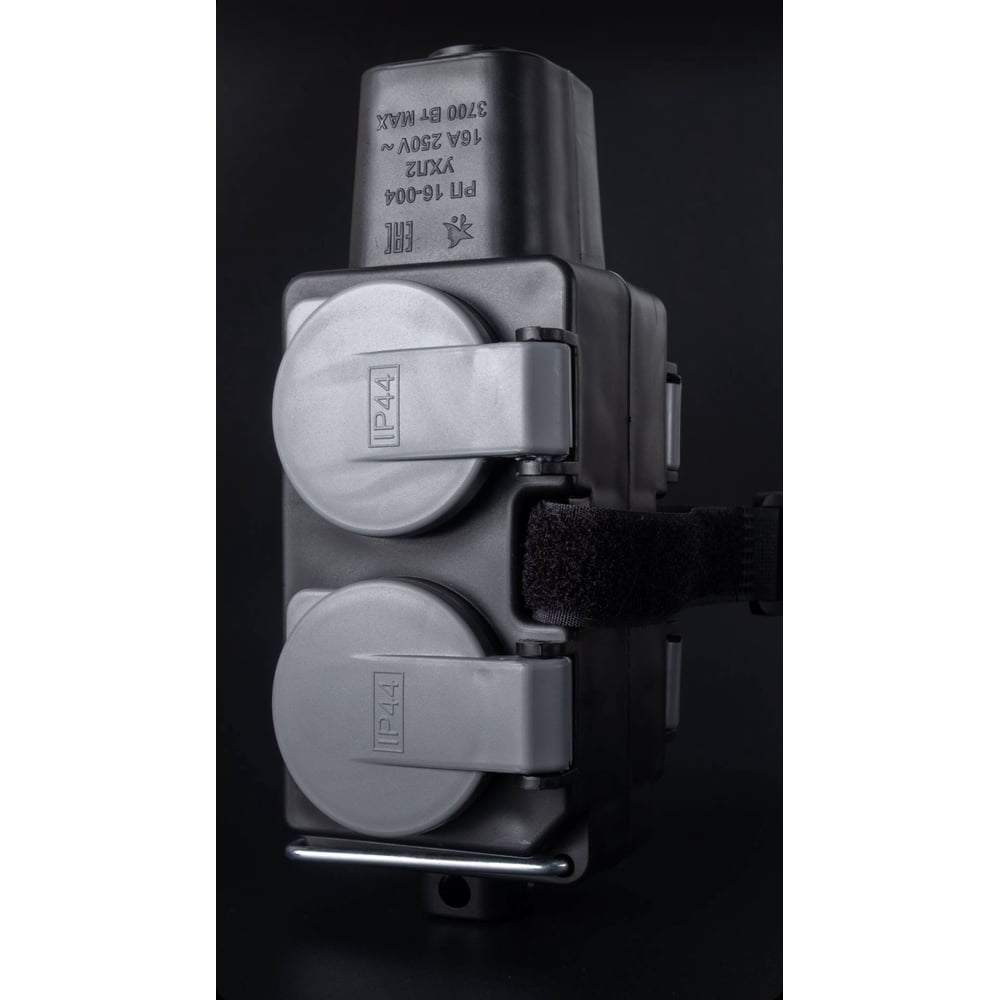 Розетка SVET РП 16-004 крышка серая УХЛ2, 230В, 16А, IP44 0220-00021 - выгодная цена, отзывы ...