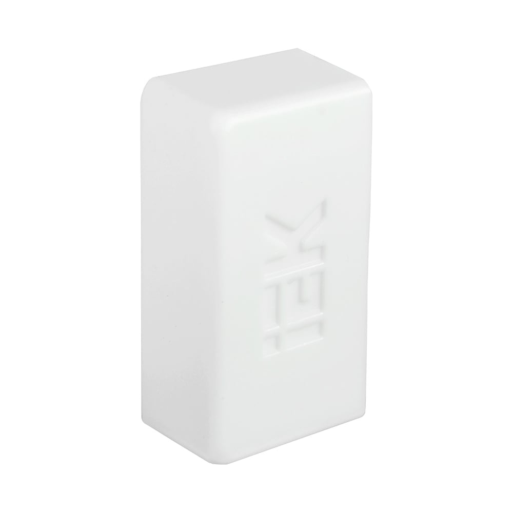 Заглушка IEK ELECOR КМЗ 25x25 белый 4 шт в упаковке CKMP10D-Z-025-025 ...