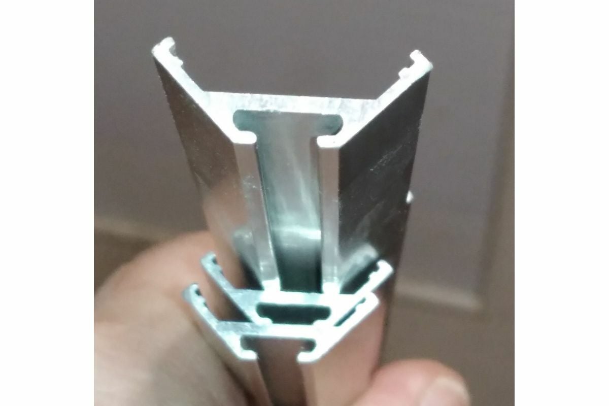 Профиль Navigator NPR-05 1616 угловой анодированный профиль 16x16 мм 2м ...