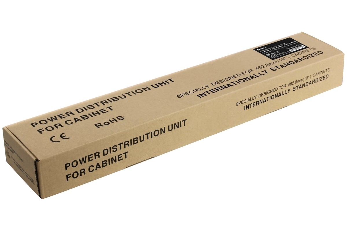 Блок розеток ExeGate горизонтальный ServerPro PDU-19H801 Al-8S-C14-SW ...