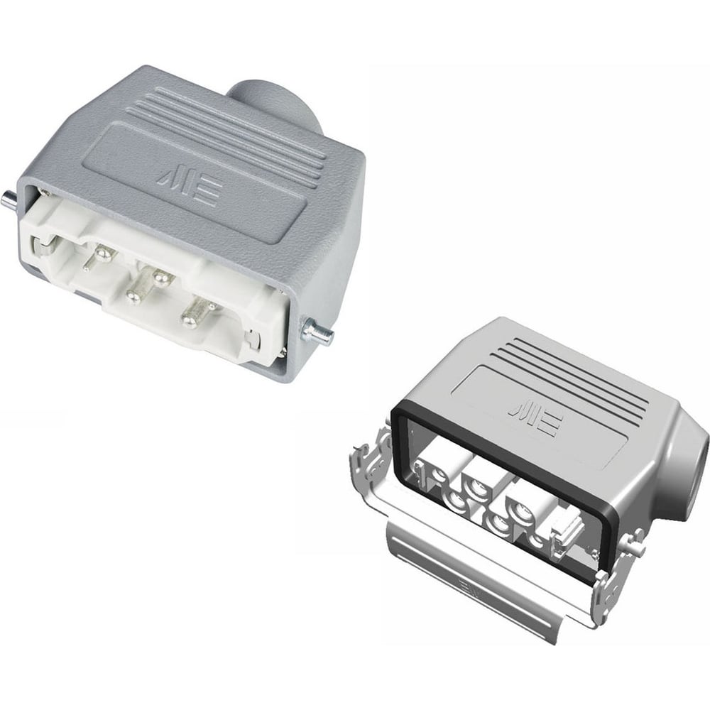 Прямоугольный промышленный разъем Mete Enerji комплект H6K-BM-AZF ...