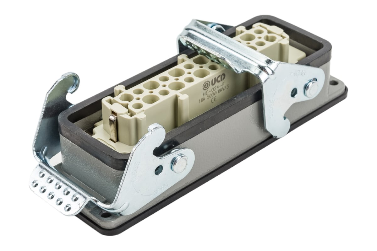Промышленный разъем UCD H24B-TG(HE-024) розетка 10010121 - выгодная цена, отзывы, характеристики ...