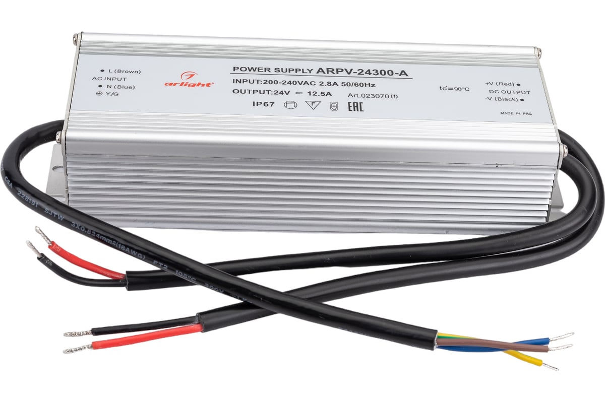 Блок питания Arlight ARPV-24300-A 0230701 - выгодная цена, отзывы ...