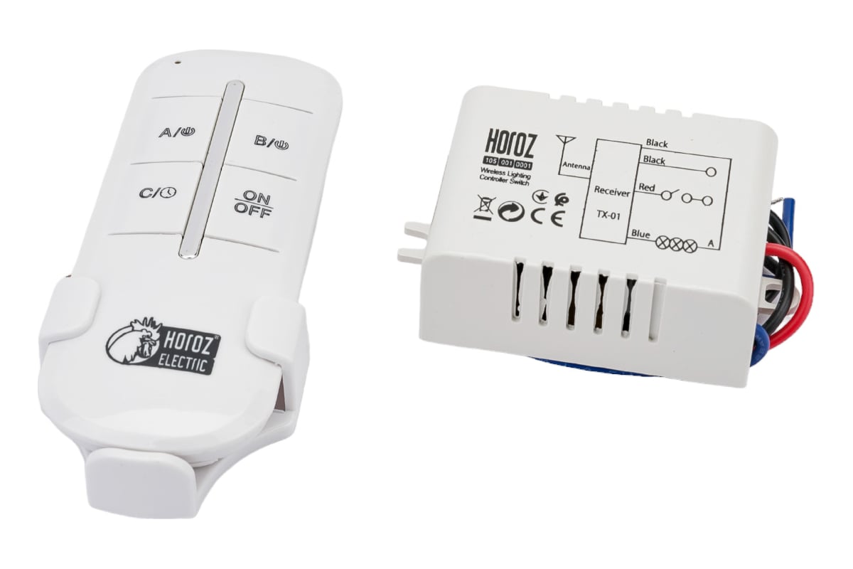 Беспроводной контроллер HOROZ ELECTRIC 105-001-0001 SW 1 CH 180-250V ...