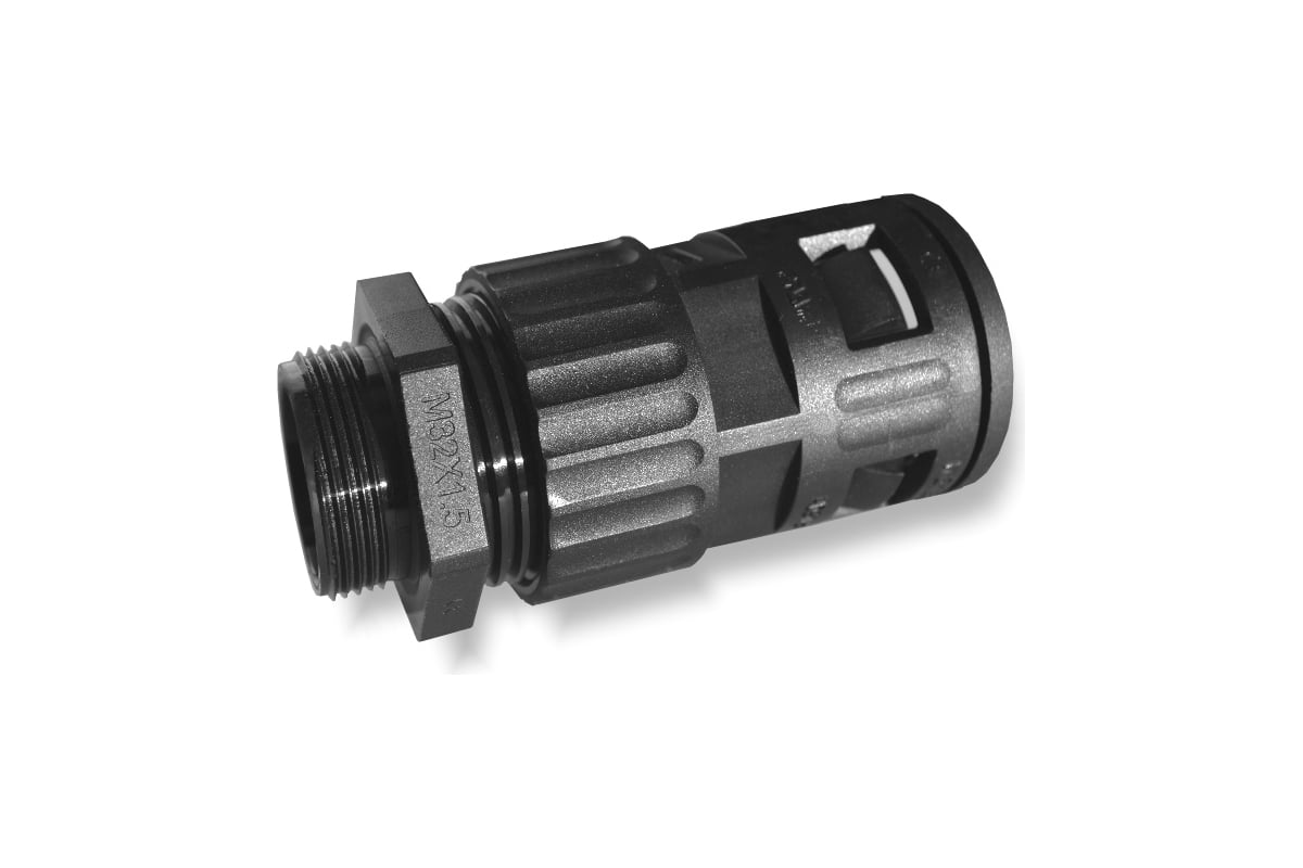 Муфта для гофрированных труб WEYER WQGZ-M32B/AD31.5 - коннектор прямой ...