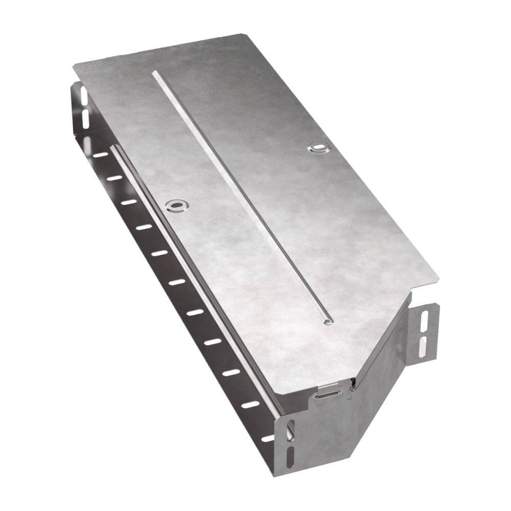 Левый переходник с крышкой Промрукав стандарт 600x500x80 1шт PR16.0707 ...