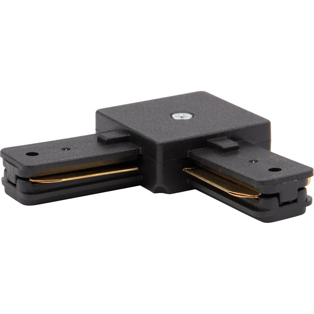 L-образный коннектор для однофазного шинопровода REXANT черный 612-011 - выгодная цена, отзывы ...