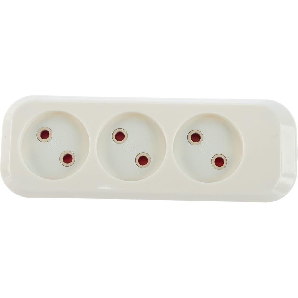 Колодка 3P 10А c защитой от детей Electraline 82115 - выгодная цена ...