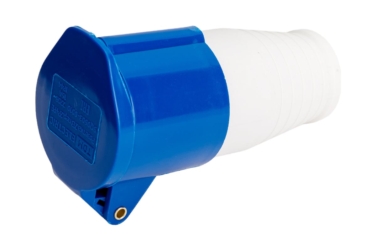 Переносная розетка 213 2Р+РЕ 16А 220В IP44 TDM SQ0603-0010 - выгодная ...