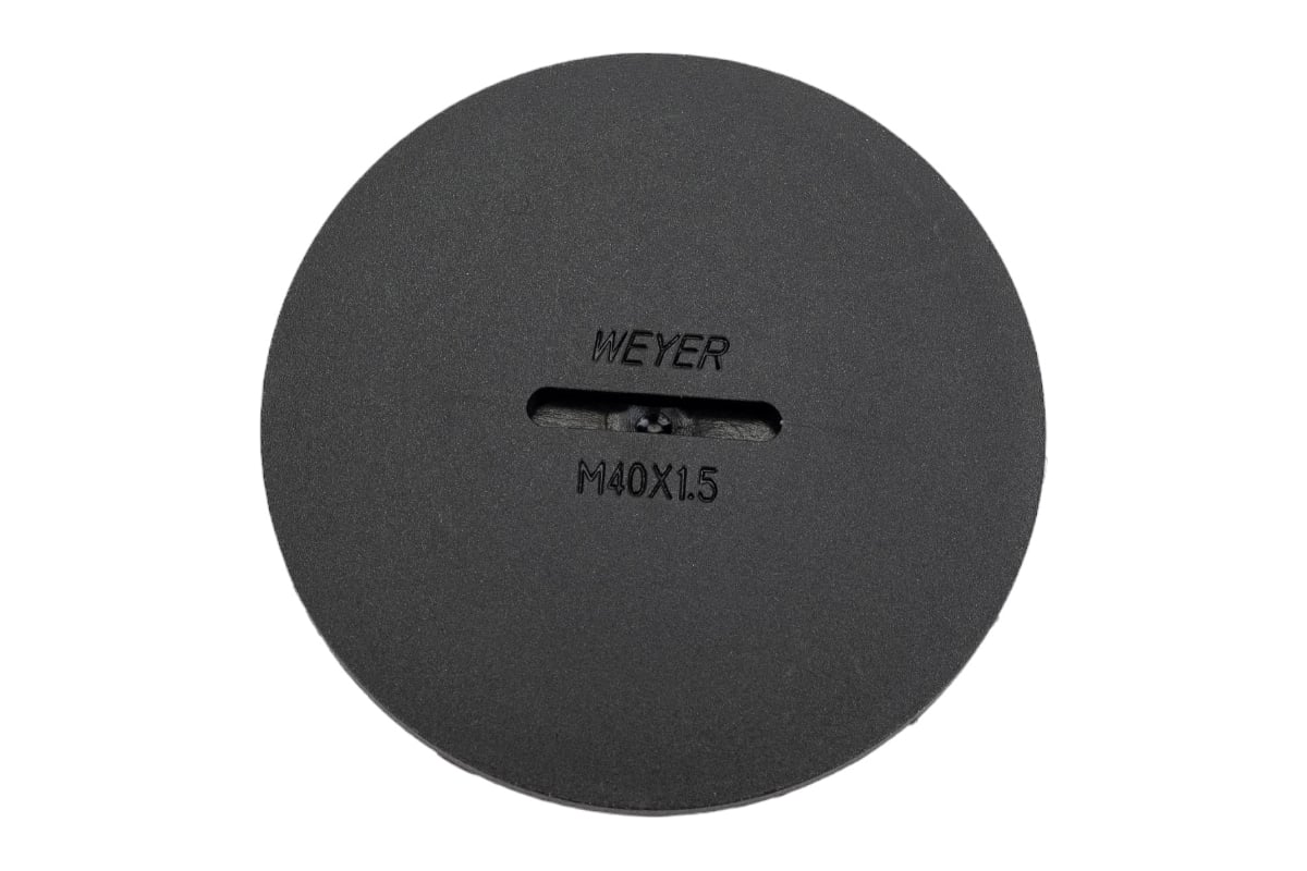 Заглушка отверстия DPK-M40B Weyer заглушка под плоскую отвертку, нар ...