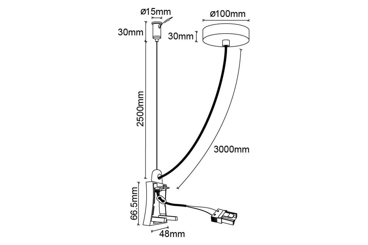 Соединитель с блоком питания MANTRA для 7554/7555 hanok 7559 - выгодная ...