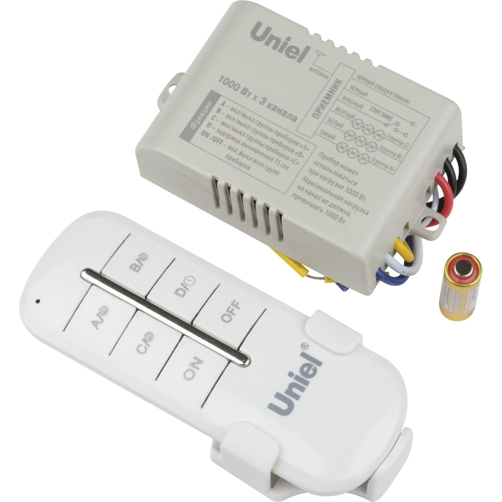 Пульт управления светом Uniel uch-p005-g3-1000w-30m UL-00003634 ...