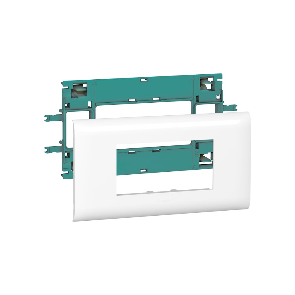 Суппорт Legrand Mosaic METRA 4м кр.75мм Leg 638003 400270 - выгодная ...