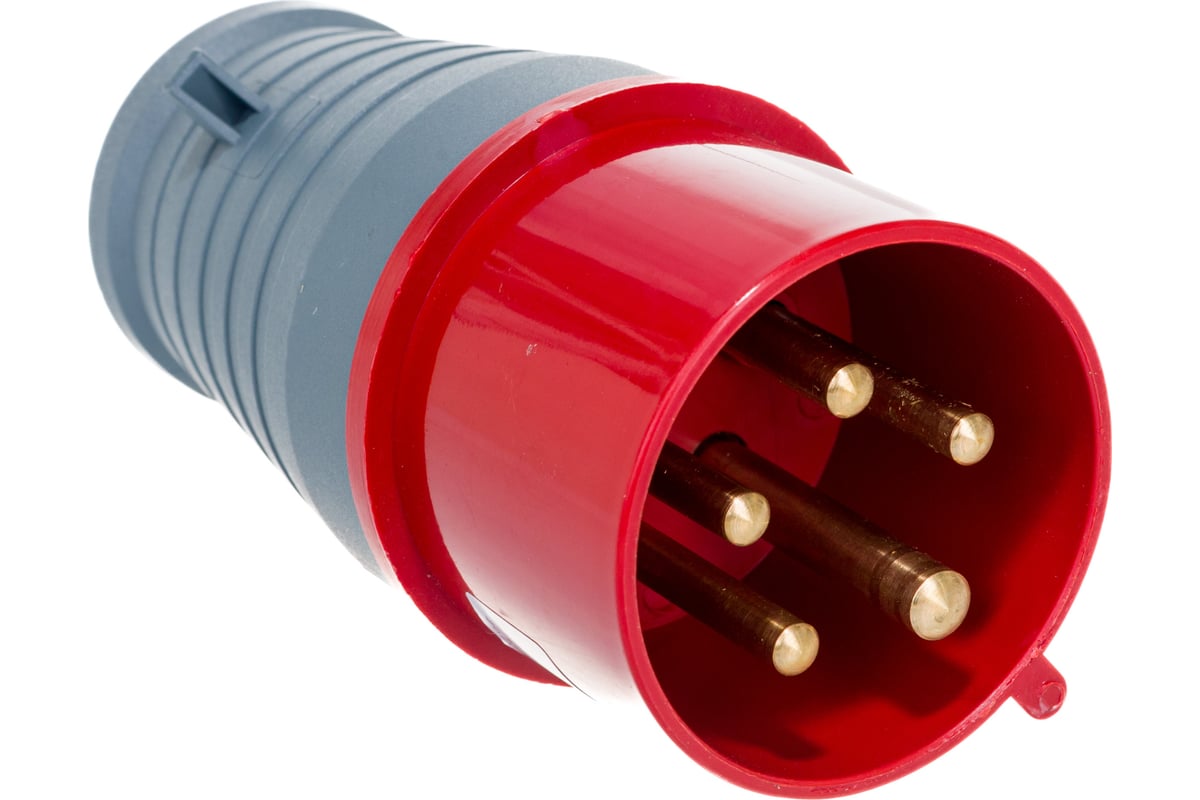 Электрическая кабельная вилка IEK 32А 3P+PE+N 380В IP44 025 ИЭК PSR02 ...