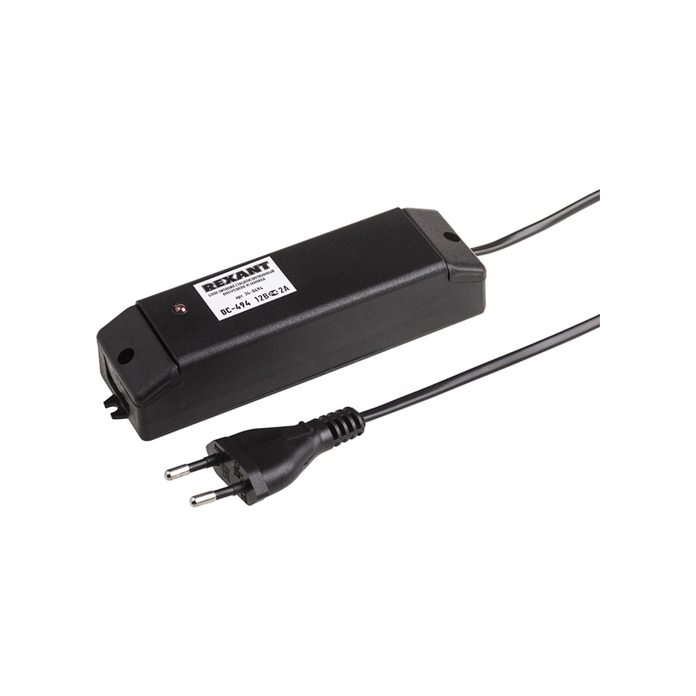 Блок питания REXANT стабилизированный 12в, 2а, внутренняя установка dc-494 34-0494 - выгодная ...