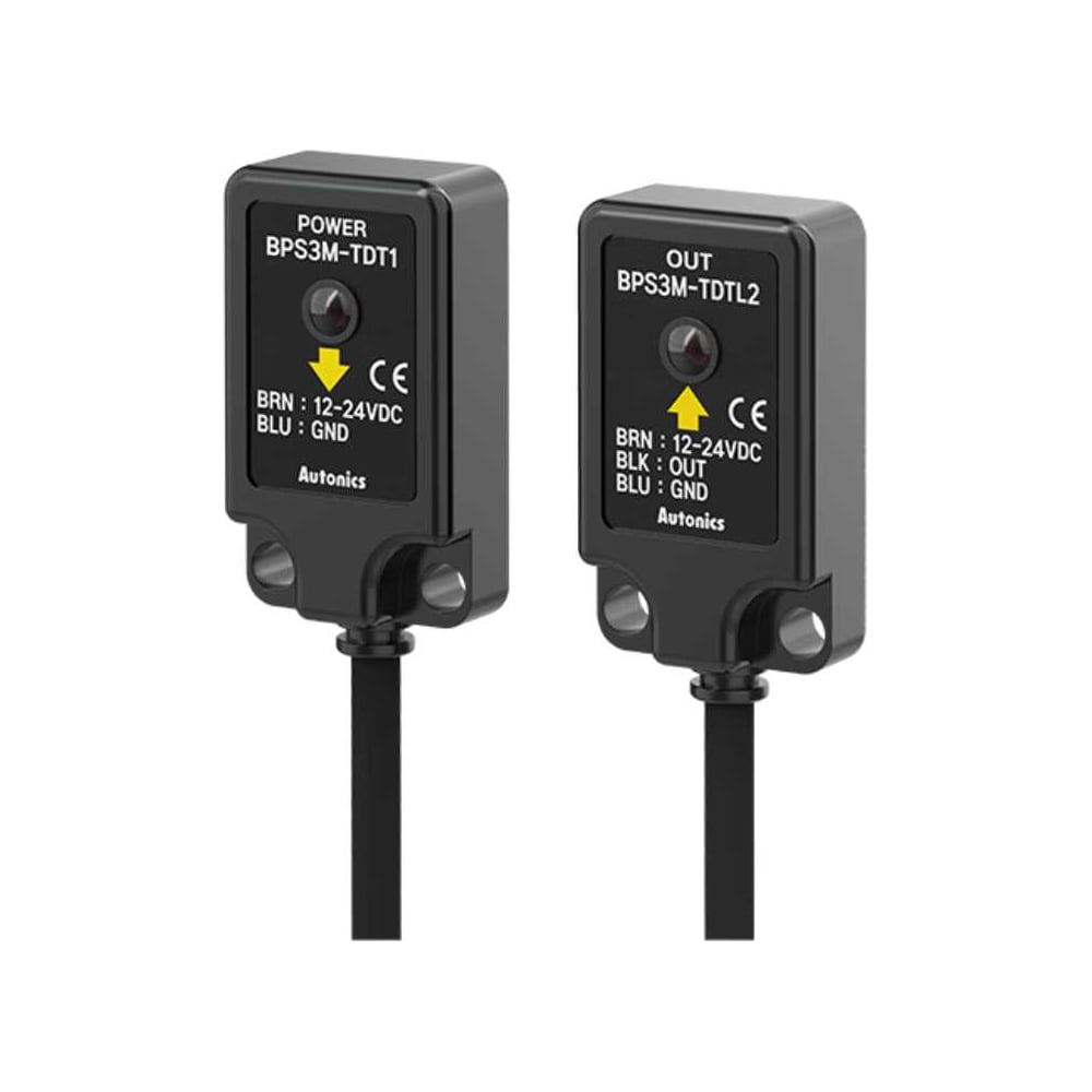 Фотоэлектрический датчик Autonics BPS3M-TDT, кабель 2м, NPN, 12-24В ...