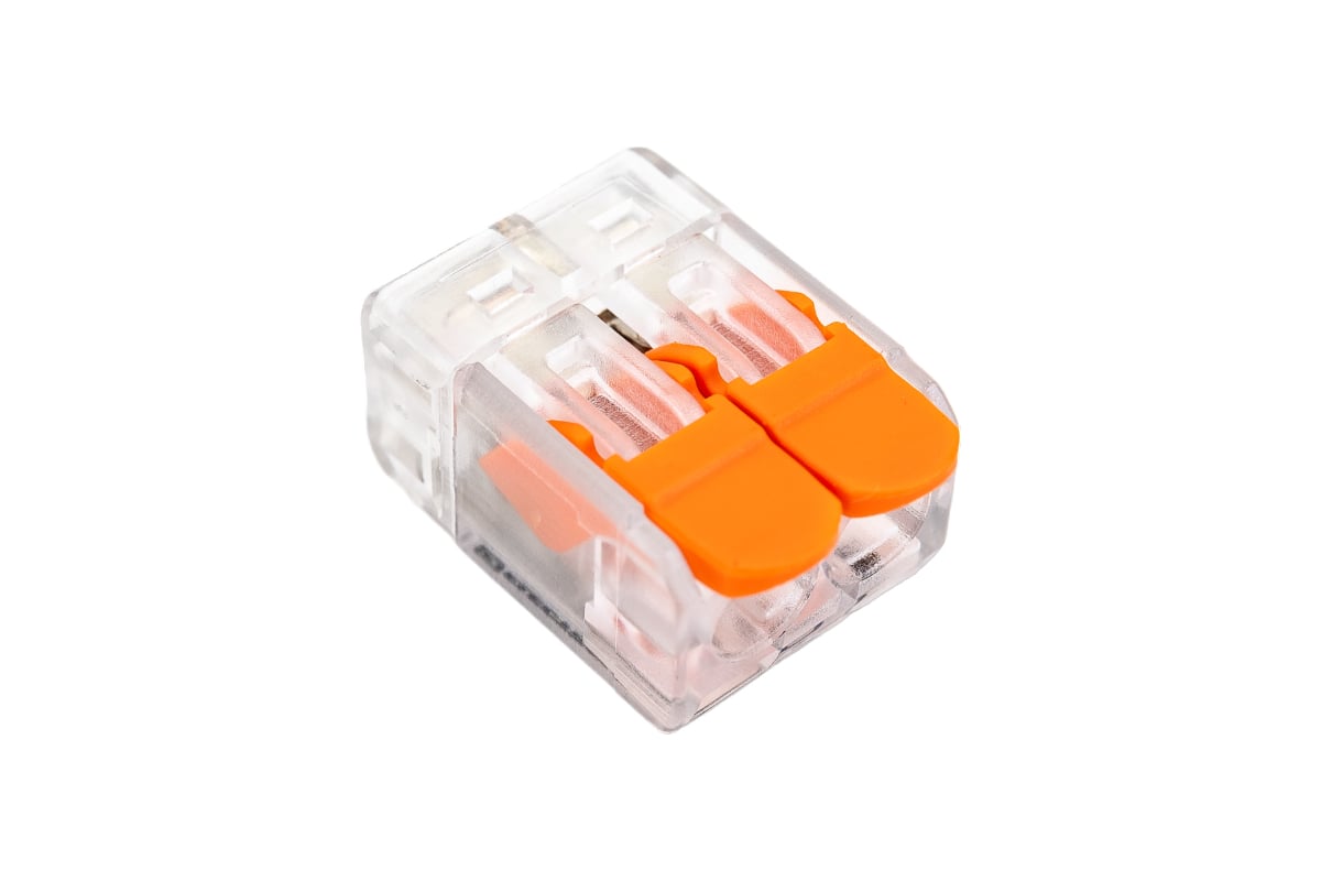 Двухпроводная клемма Gigant 50 шт/уп 0,08-2,5(4)мм² GCT-221-412-50 ...