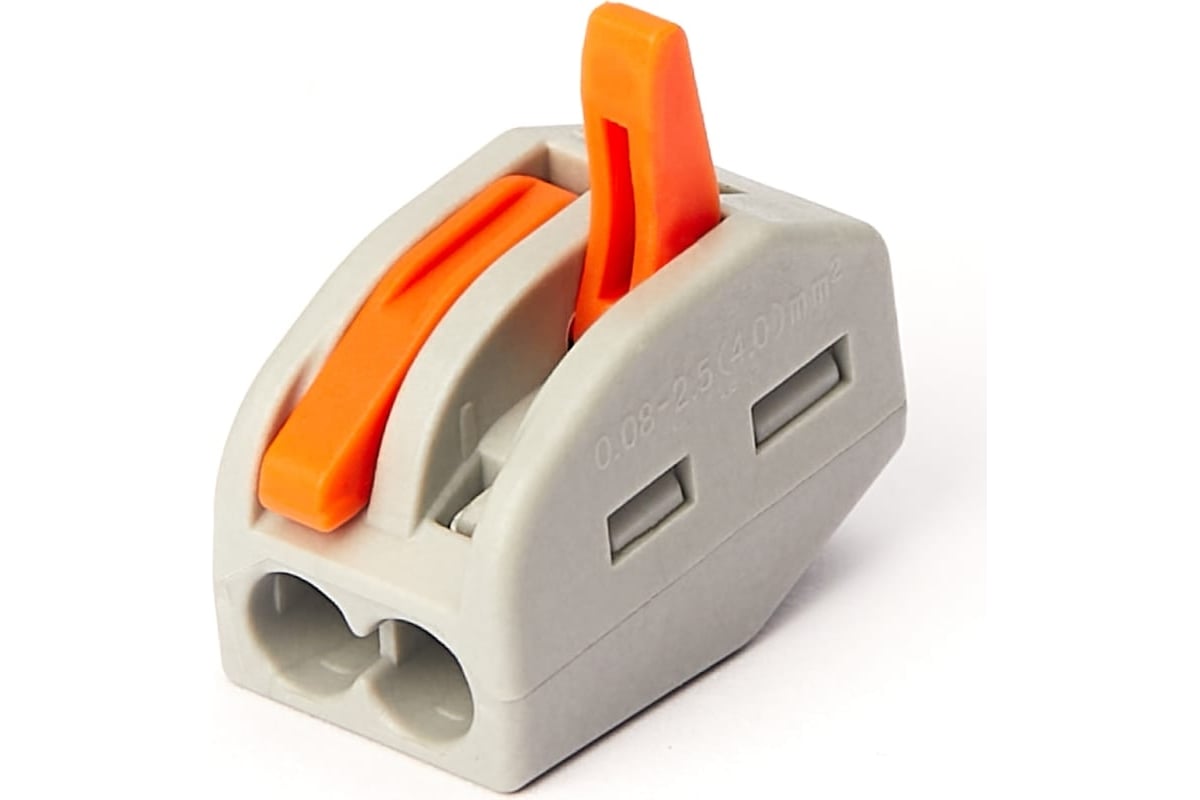 Двухпроводная клемма Gigant 20 шт/уп 0,08-2,5(4)мм² GCT-222-412-20 ...