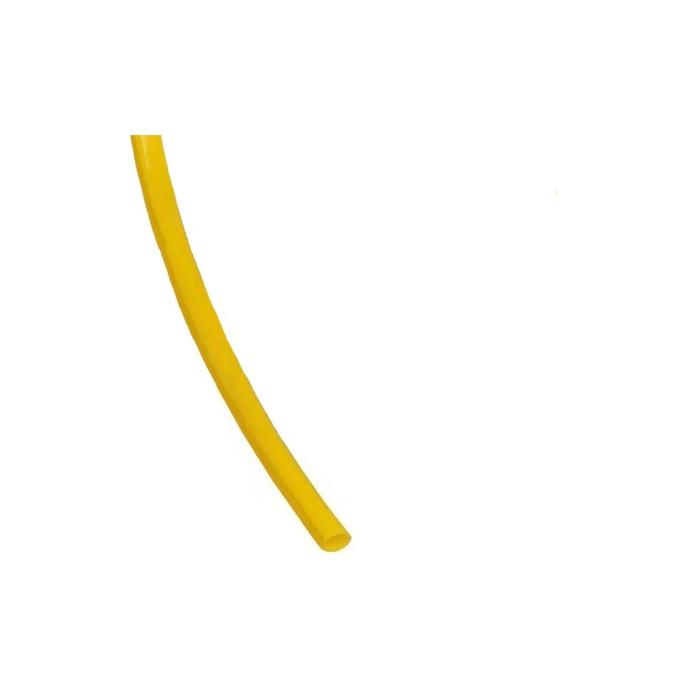 Термоусаживаемая трубка IEK ТТУ 10/5 желтая 100м/рол ИЭК UDRS-D10-100 ...