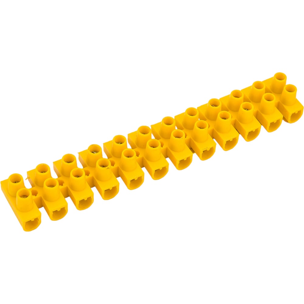 Клеммник IEK, 12x6.0, ЗВИ-15 н/г, желтый UZV7-015-06 - выгодная цена ...