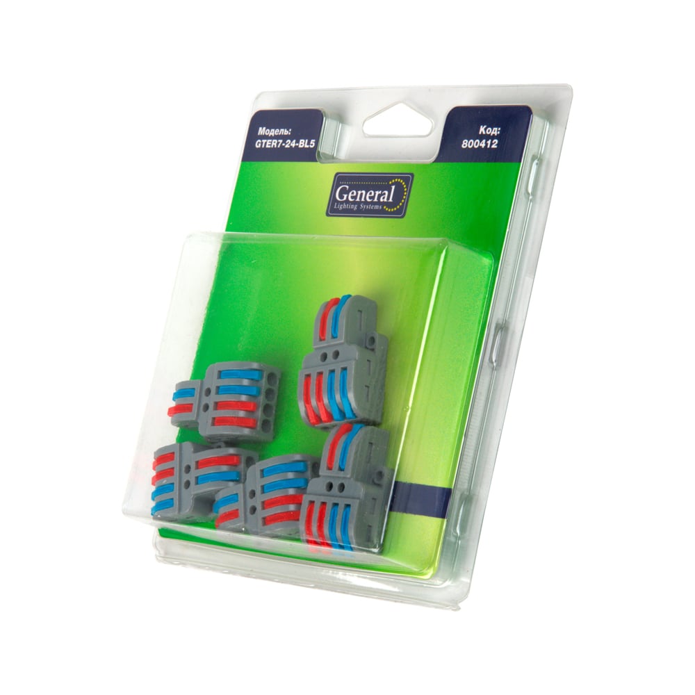 Клемма универсальная монтажная General Lighting Systems разветвительная ...