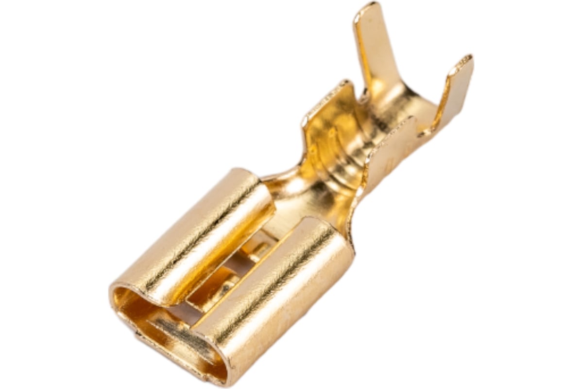 Плоская клемма REXANT гнездо 5,6 мм 1-1.5 мм2 100 шт 08-0920 - выгодная ...