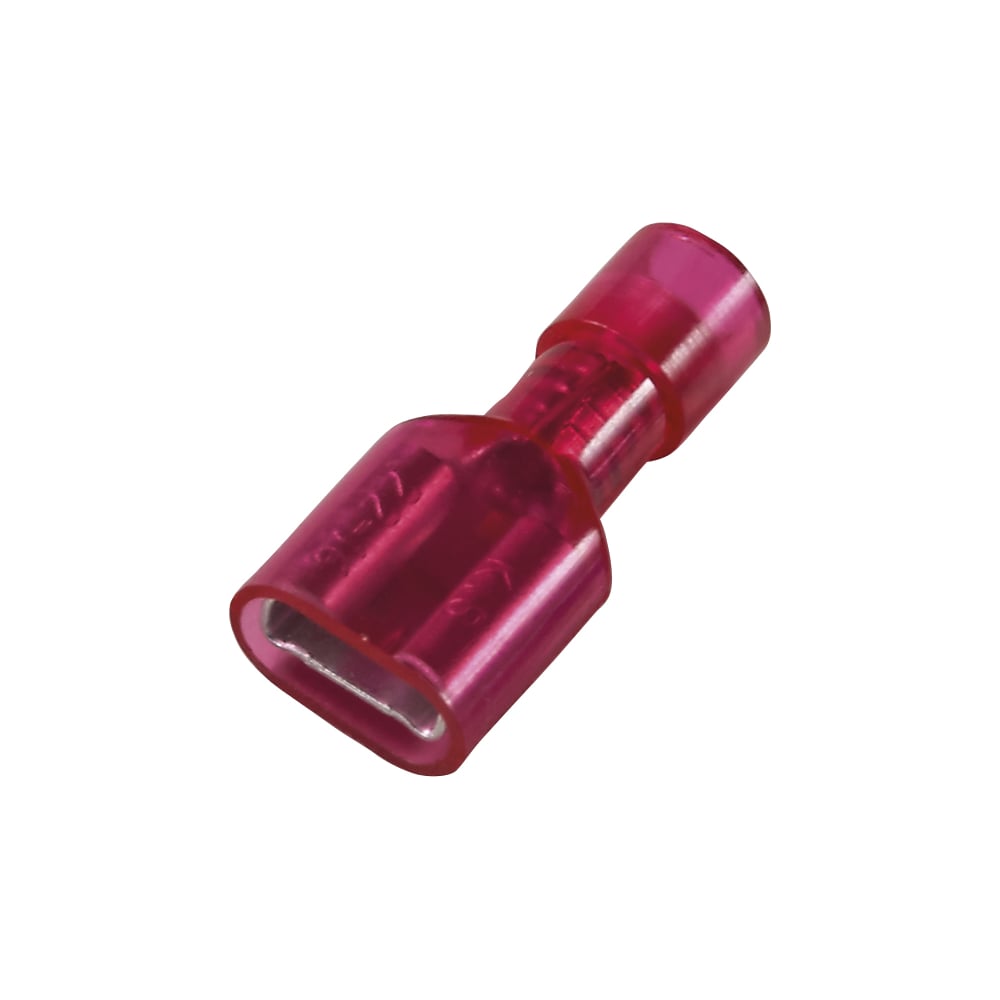 Плоская клемма REXANT изолированная , гнездо 6.6мм в нейлоне, 0.5-1 ...