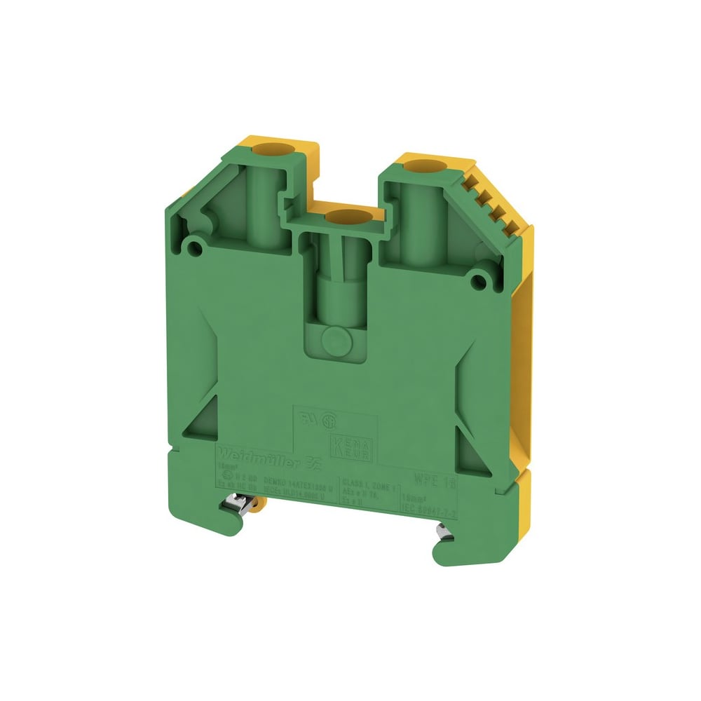 Клемма заземления Weidmuller WPE 16 1010400000 - выгодная цена, отзывы ...