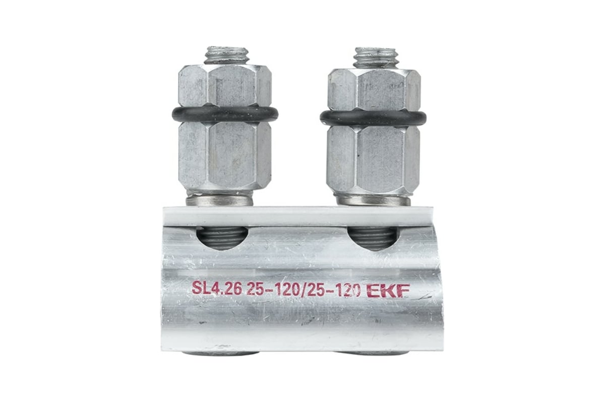Ответвительный плашечный зажим EKF SL4.26 16-120мм2 / 16-120мм2 10 шт PROxima sl-4.26 - выгодная ...